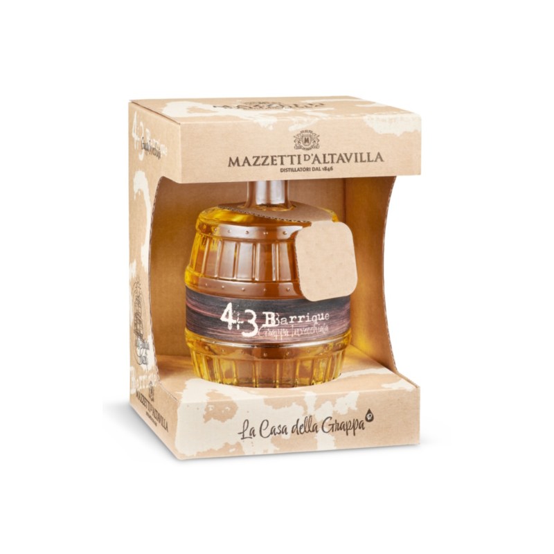 Grappa Invecchiata 43 Barrique 50 cl - Mazzetti d'Altavilla